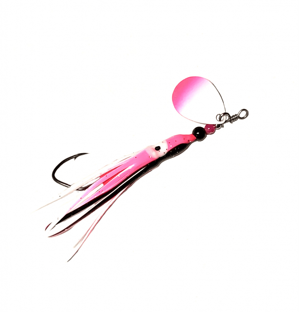 #3.5 Pink Glow Colorado "Pink Taffy” Dirty Troll Hoochie Trolling ...